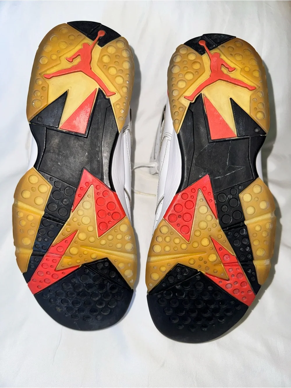 Jordan | Shoes | Mens Air Jordan Retro 7 White Infrared | Poshmark